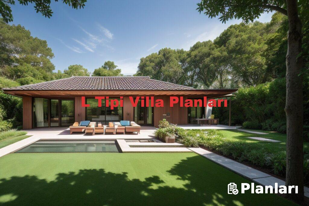 L Tipi Villa Planları - Planları