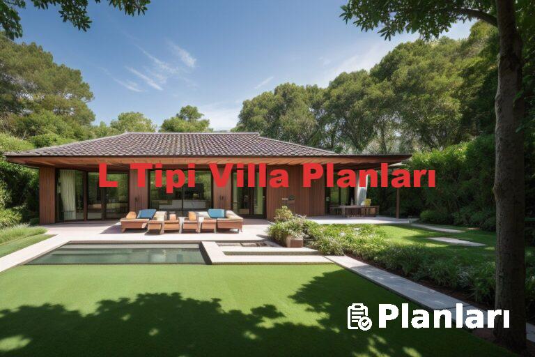 L Tipi Villa Planları - Planları
